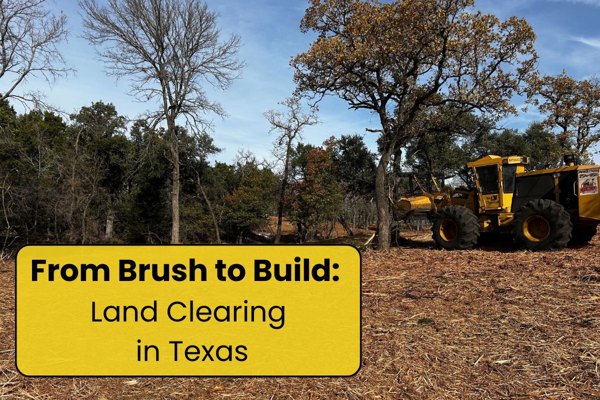 Brush to Build-Ready: Completing a Land Clearing Project in TX